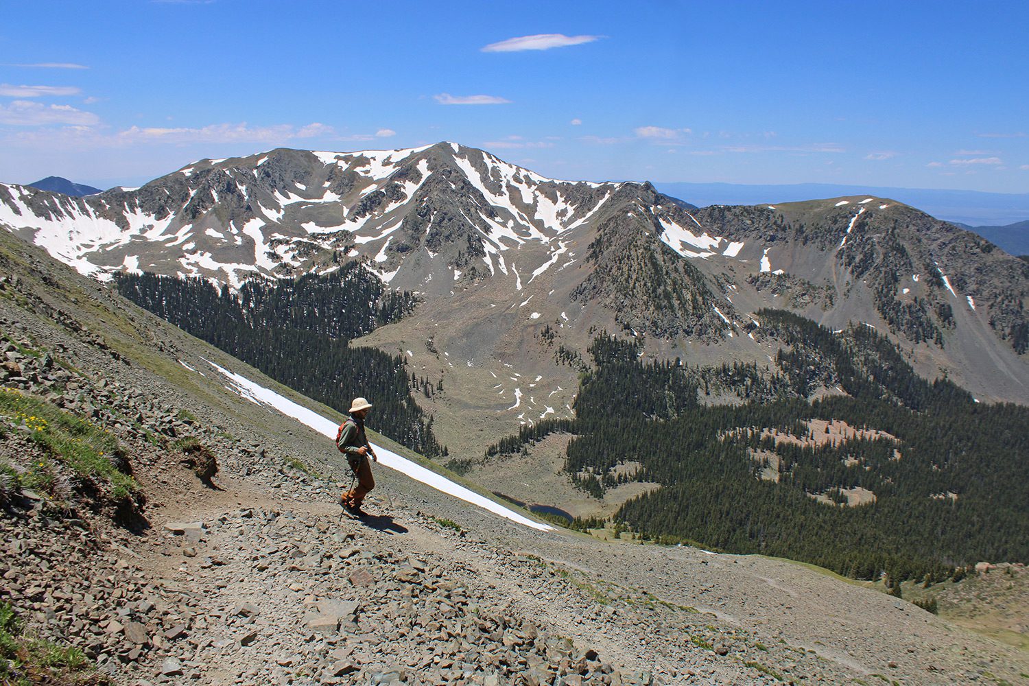 ...they are doing WHAT now? | summiting Wheeler, New Mexico’s tallest peak